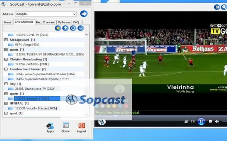 Sopcast là gì? Cách lấy link sopcast xem bóng đá tại VaoroiTV